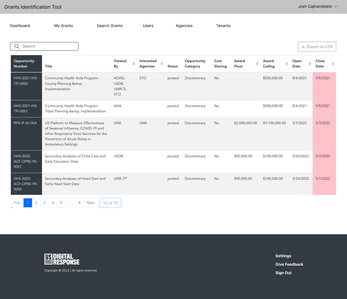 [ID] Create a basic Footer section · Issue #1000 · usdigitalresponse/usdr-gost · GitHub