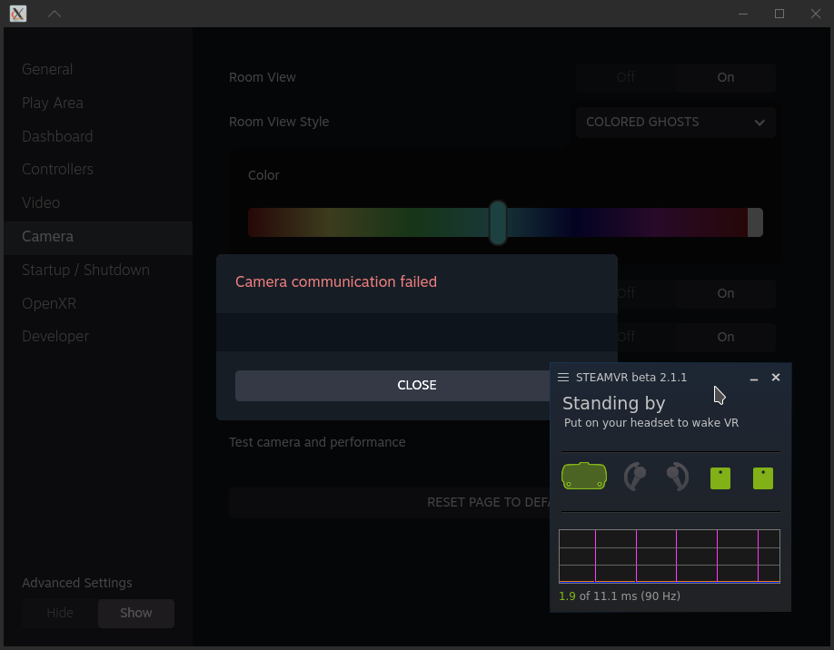 [BUG] Valve Index camera not working · Issue #231 · ValveSoftware/SteamVR-for-Linux · GitHub