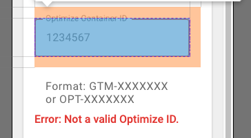 Fix too much spacing between Optimize input field and errors · Issue #4028 · google/site-kit-wp ...