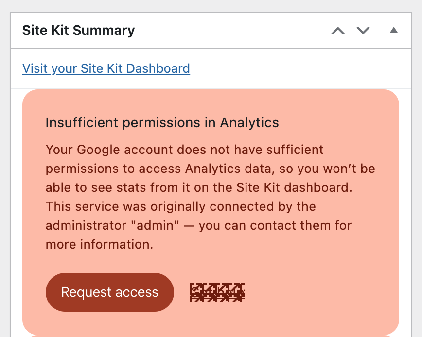 External link icon repeats on WP dashboard when used within error CTA · Issue #6279 · google ...
