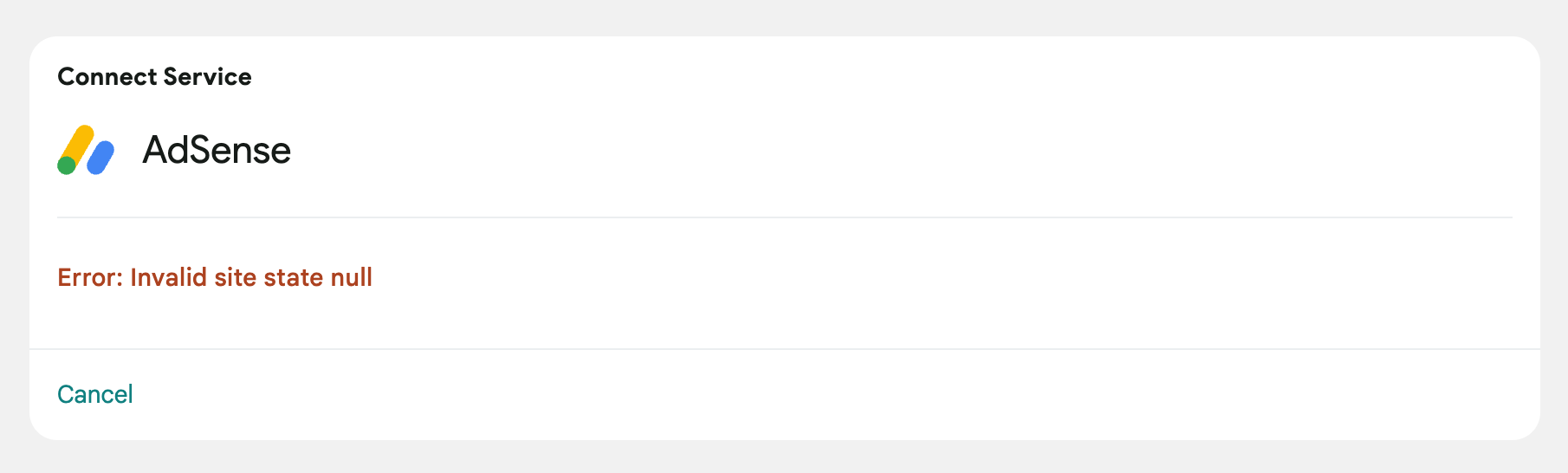 Error: Invalid site state null · Issue #5852 · google/site-kit-wp · GitHub