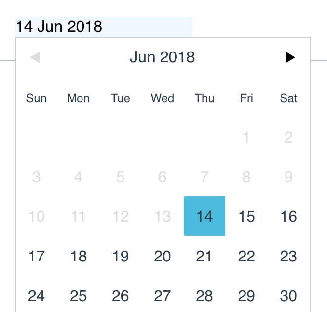 Disable every day from yesterday to the beginning of time · Issue #531 · charliekassel/vuejs ...