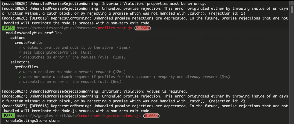 Unhandled promise rejections don't cause tests to fail · Issue #2168 ...