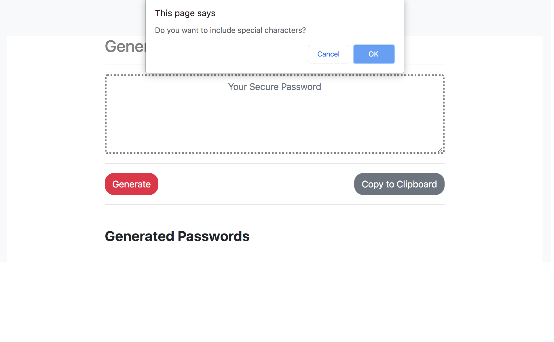 GitHub - serinat/UW-Password-Generator