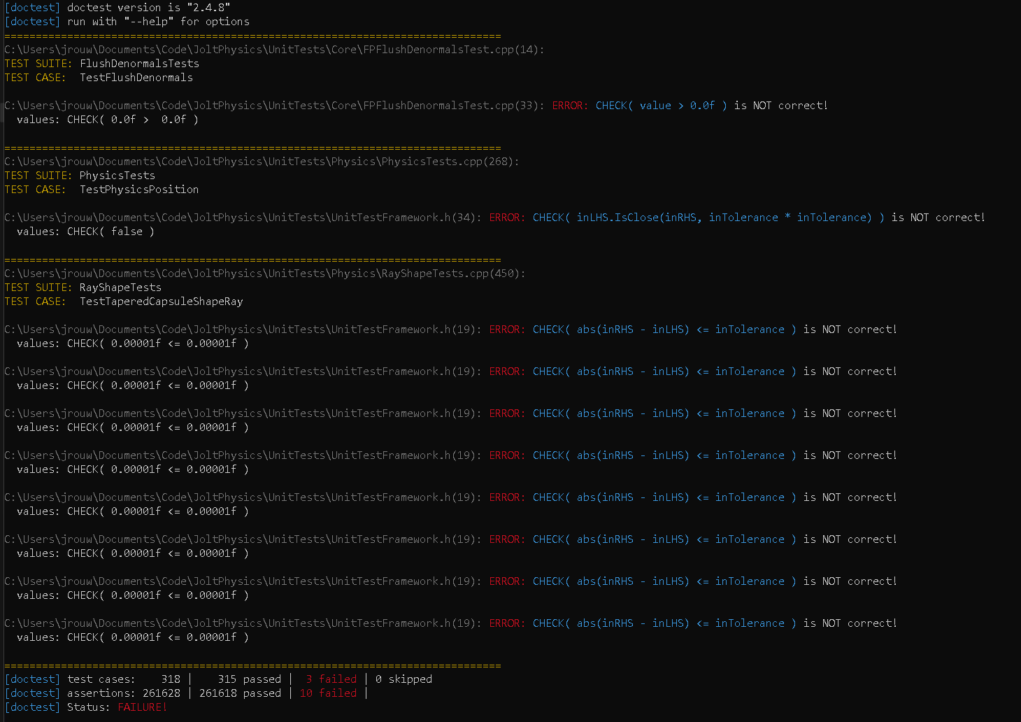 ARM64 support · Issue #298 · jrouwe/JoltPhysics · GitHub