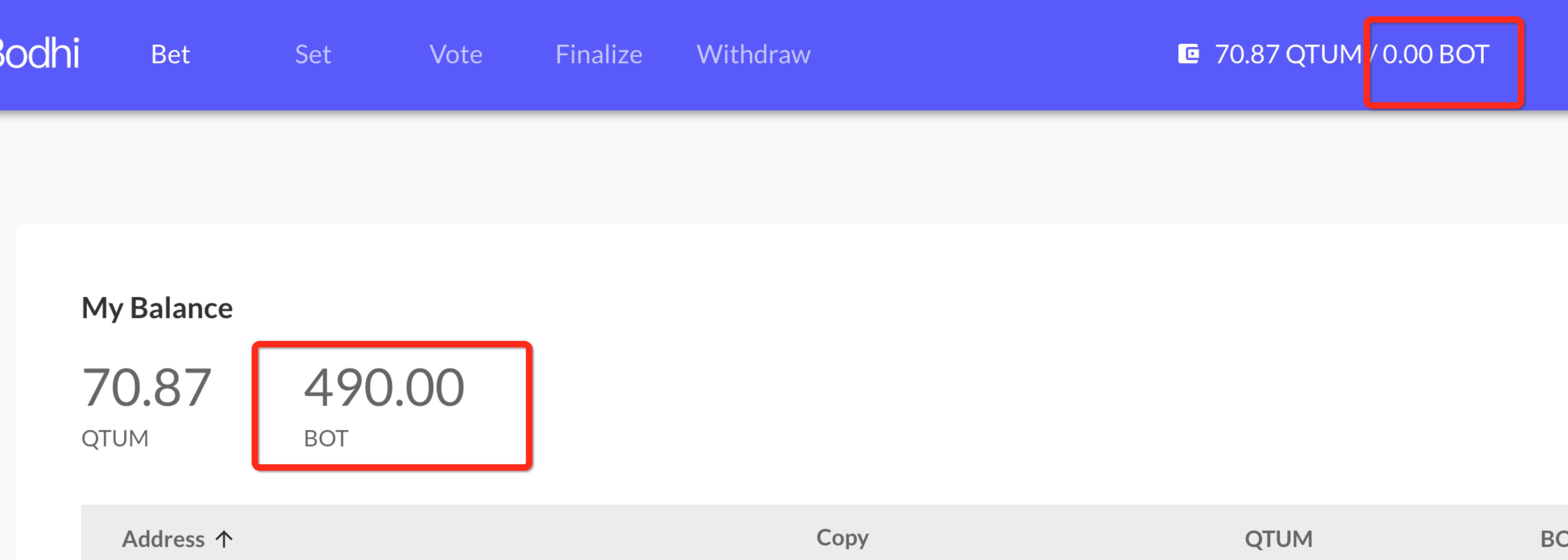 The balance is difference · Issue #215 · bodhiproject/bodhi-ui · GitHub