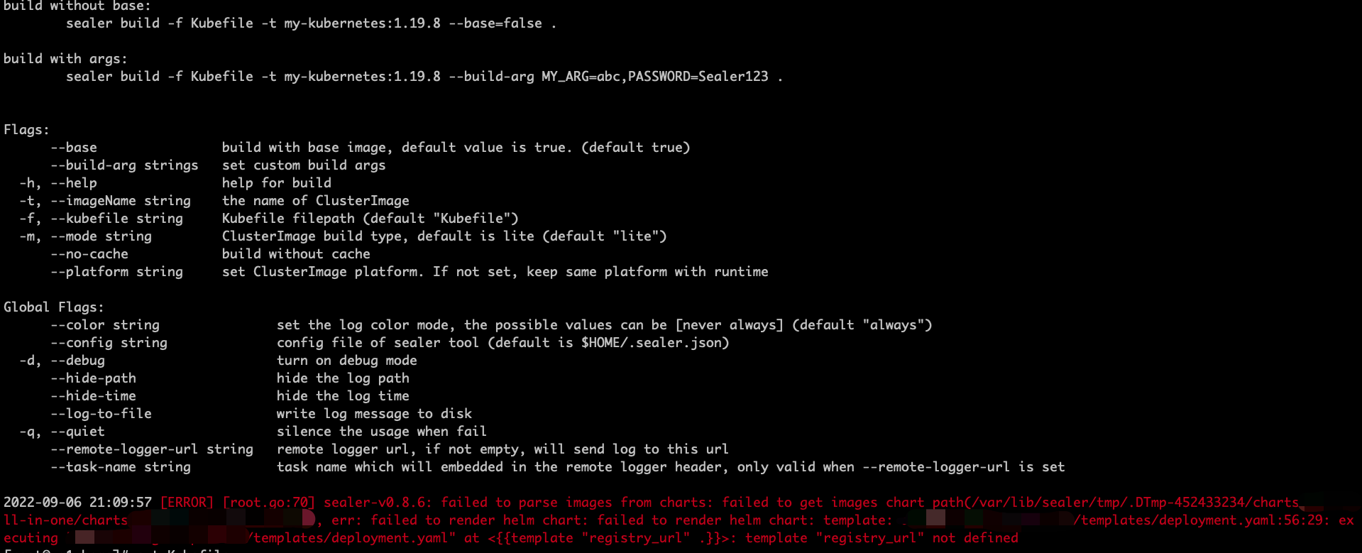 sealer build by RenderHelmChart render subcharts · Issue #1689 · sealerio/sealer · GitHub