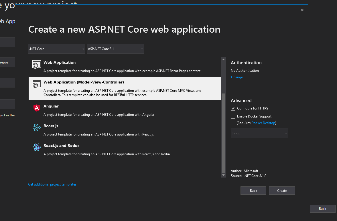 Provide a visual studio Project template · Issue #459 · skoruba ...