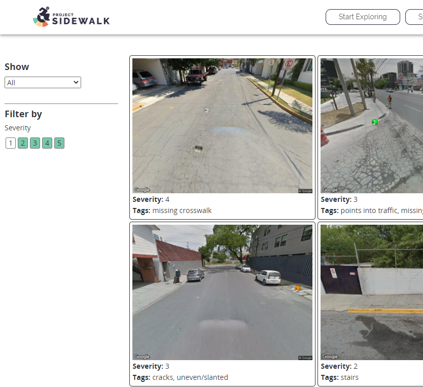 Sidewalk Gallery: quick notes on beta version just put on production ...