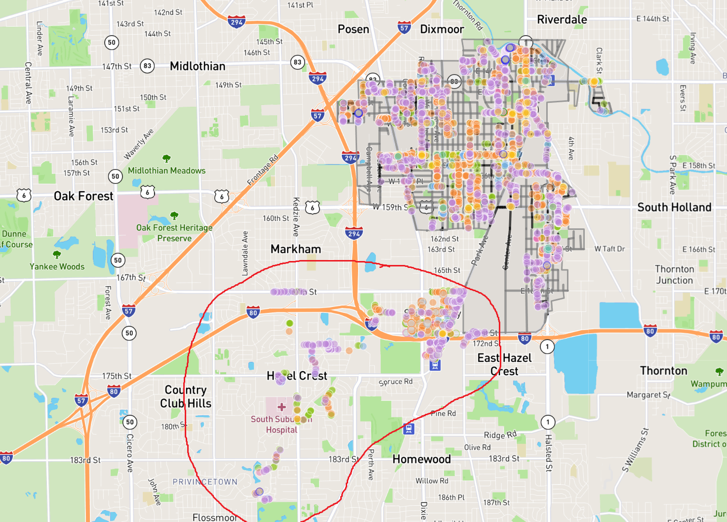 Lots Of Auditing Happening Outside The Harvey Boundary In Chicago · Issue 3063