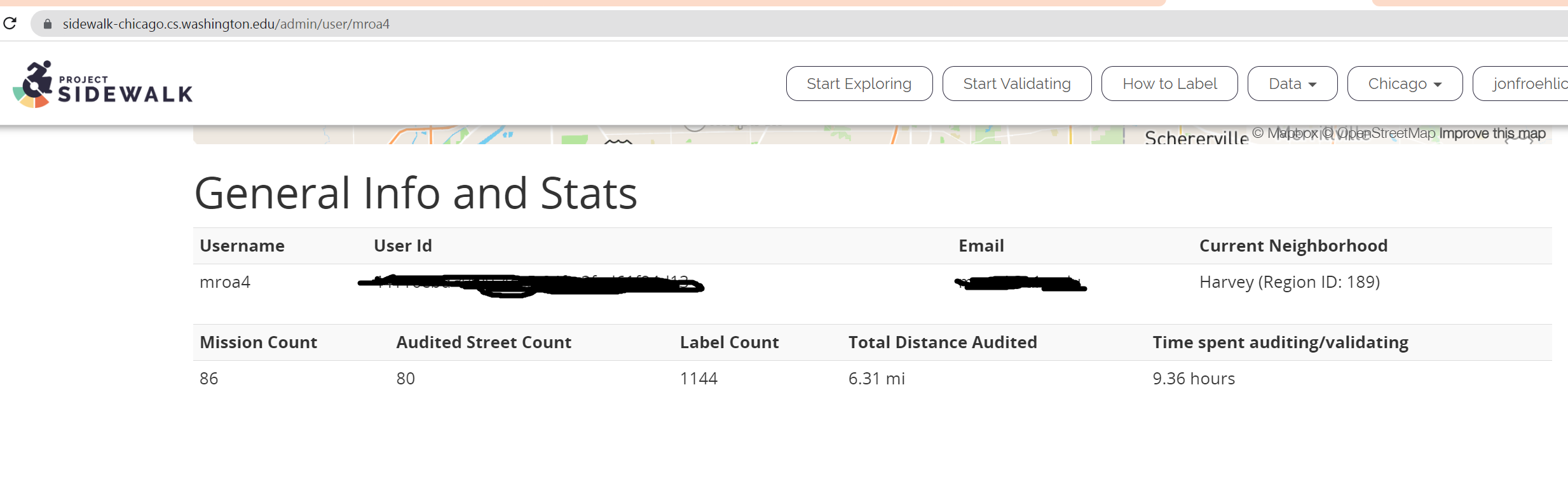 Adding Accuracy In Admin Dashboard View Of A User · Issue 3143 · Projectsidewalk