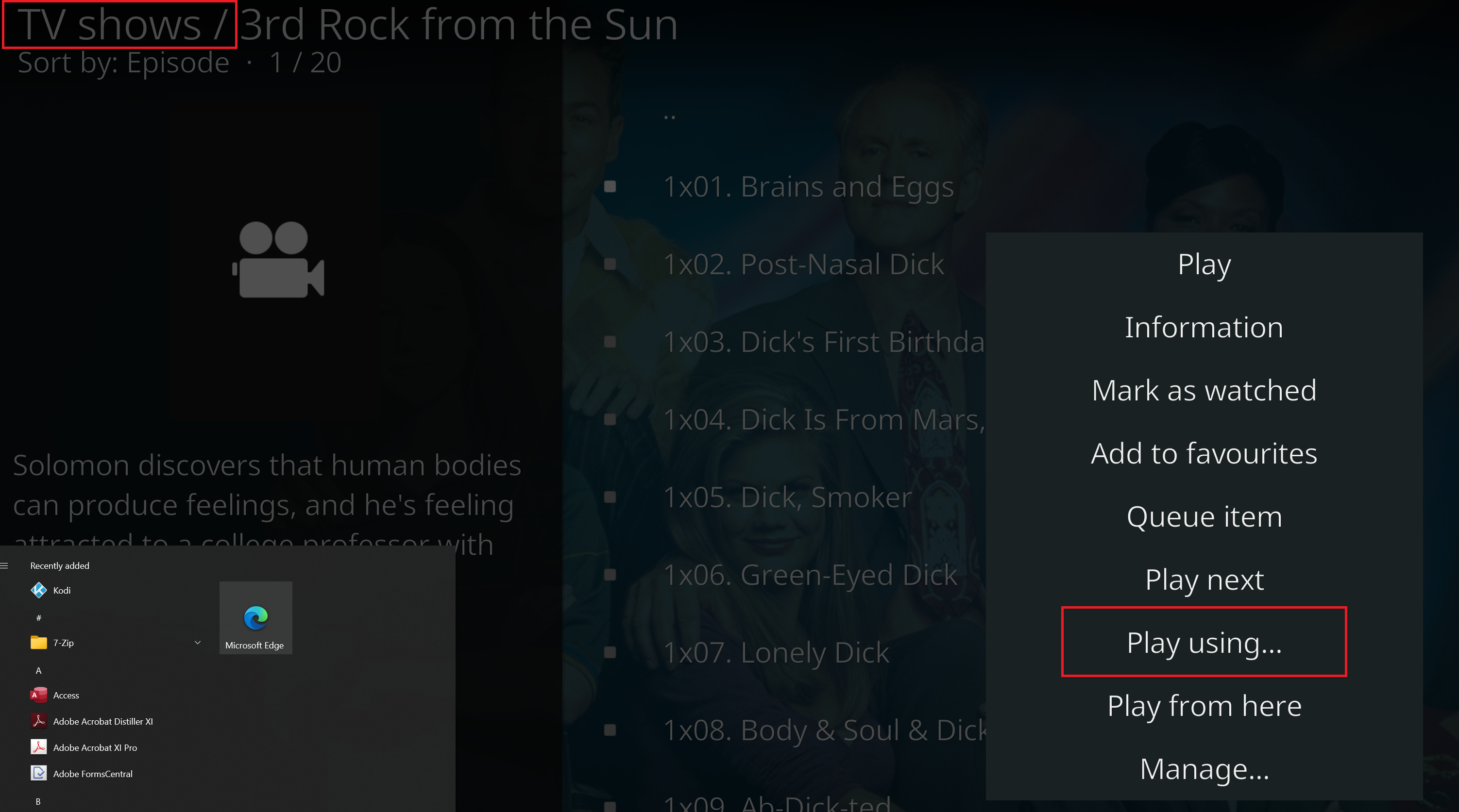 Play Using - Missing from EmbyCon Videos but External Players work · Issue #436 · MediaBrowser ...