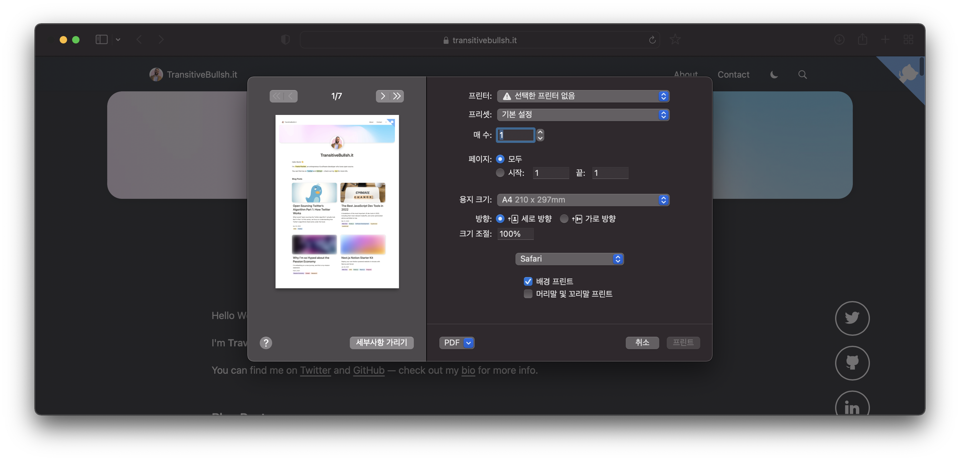 Background and text color is not properly set when printing page · Issue #356 · transitive ...