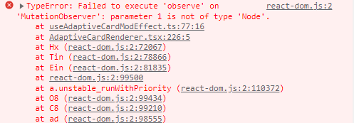 Mutation Observer Error on Web Chat with DirectLine · Issue #4849 · microsoft/BotFramework ...