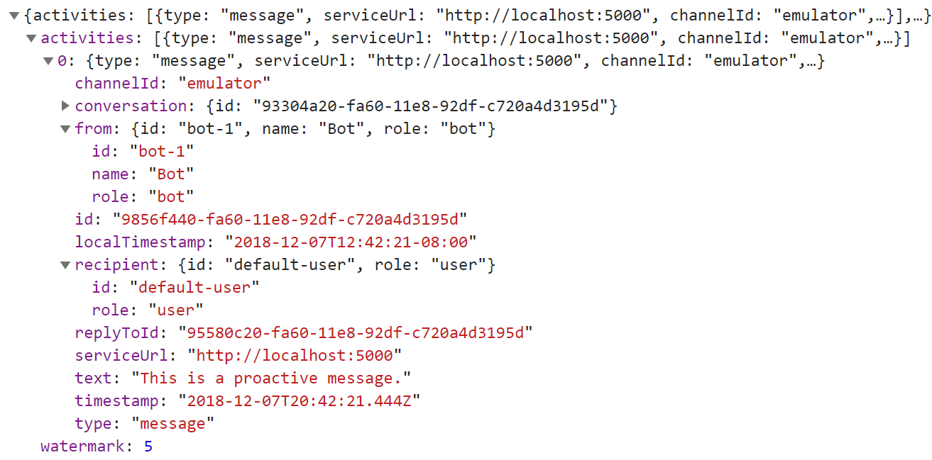 Message not rendering even though it shows up in the Log section ...