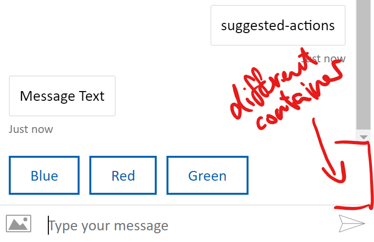 Suggested actions buttons cover last message · Issue #1460 · microsoft/BotFramework-WebChat · GitHub