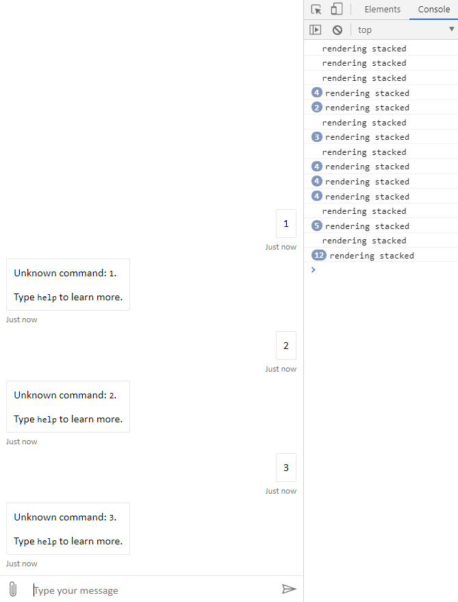 Reduce wasted render on every incoming/outgoing activities · Issue #2709 · microsoft ...