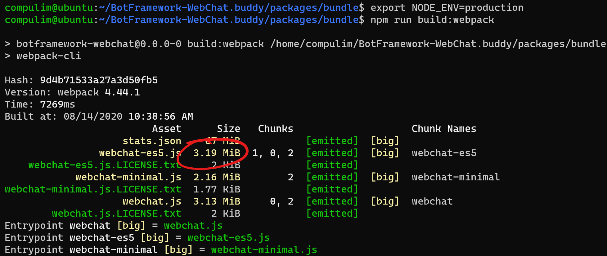 How to reduce size of my custom build of webchat.js currently the size is too heavy · Issue ...