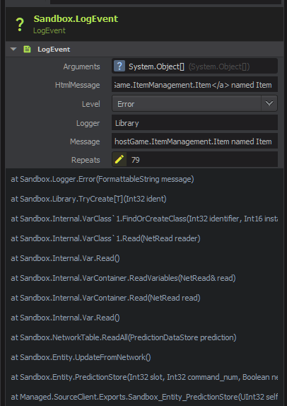 Hotloading causes errors with [Net] marked Lists on EntityComponents · Issue #1712 · Facepunch ...
