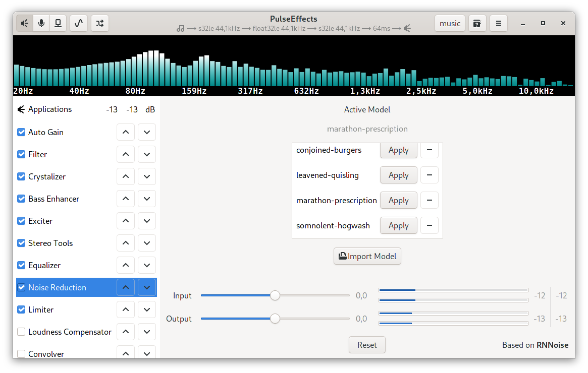 [PROPOSAL] Integrate RNNoise within PulseEffects · Issue #728 · wwmm/easyeffects · GitHub