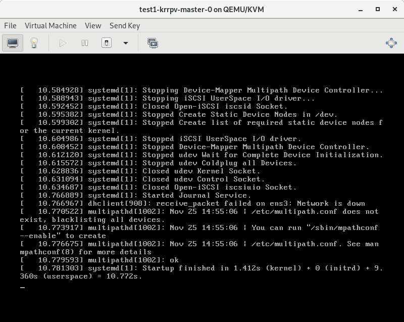 Libvirt installation fails - stuck on master node vm · Issue #2717 · openshift/installer · GitHub