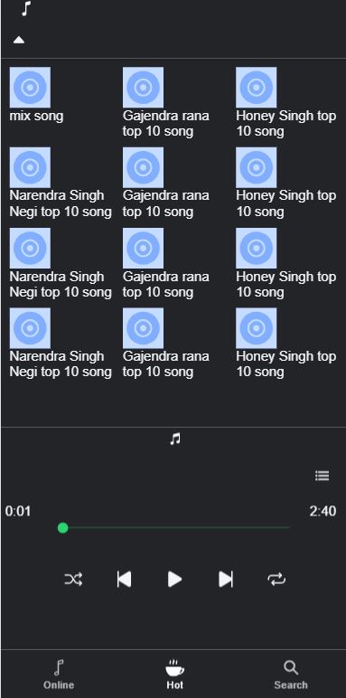 GitHub - satyendranegi/ionicMusicApp: Mp3 Music player app developed in ...