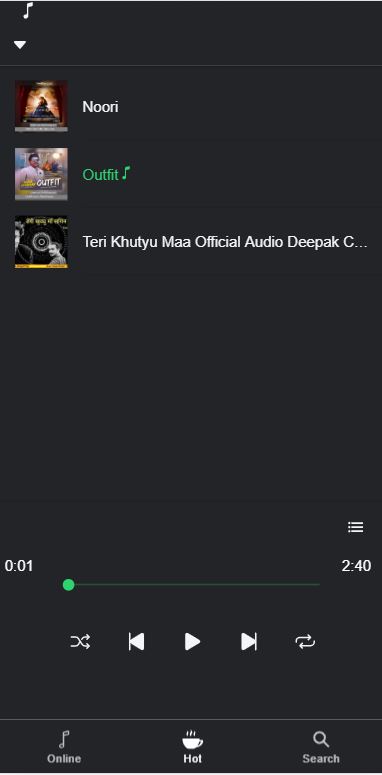 GitHub - satyendranegi/ionicMusicApp: Mp3 Music player app developed in ...