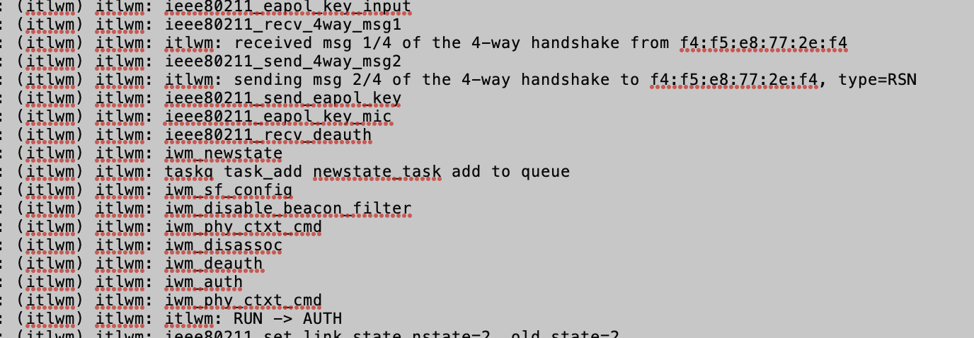 Wi-Fi no longer working after wake up · Issue #207 · OpenIntelWireless/itlwm · GitHub