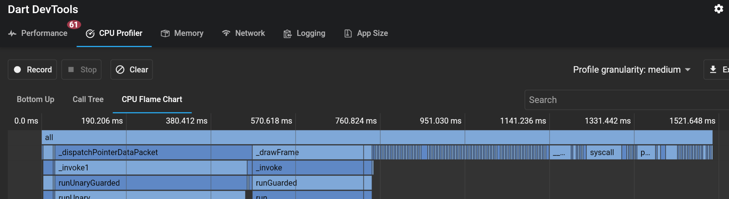CPU Profiler auto stop timer [Improvement] · Issue #3425 · flutter/devtools · GitHub