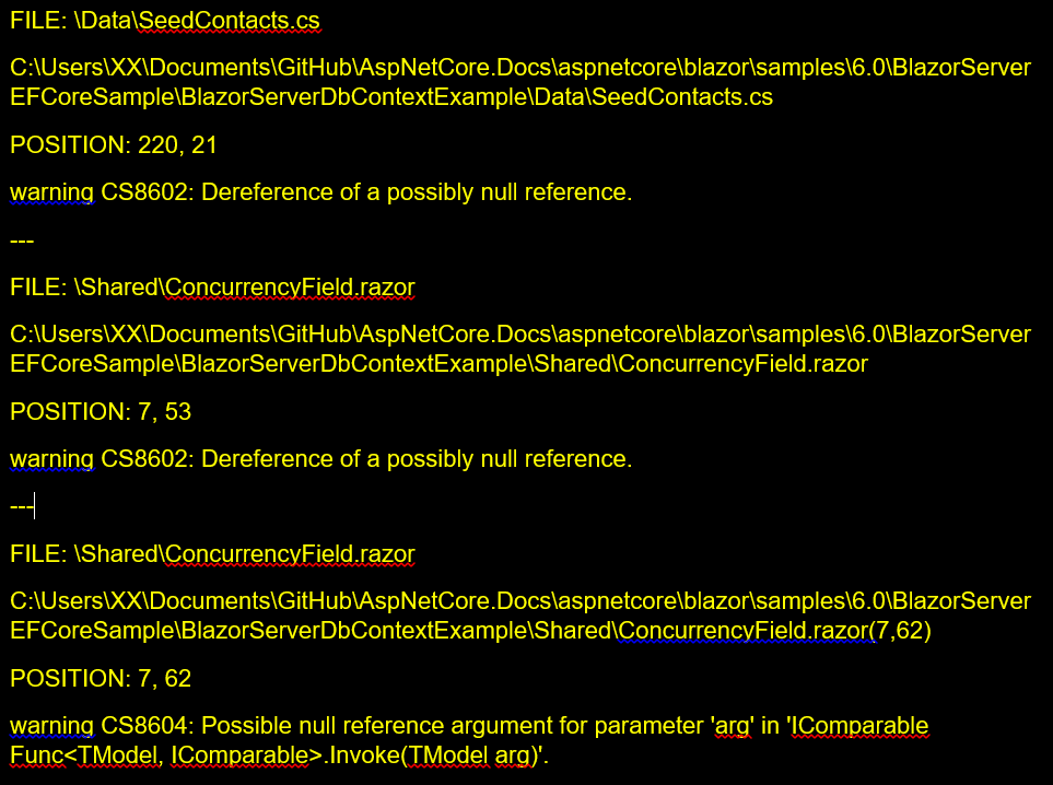 Net Cli Dotnet Command Output Formatting · Issue 21142 · Dotnetsdk · Github