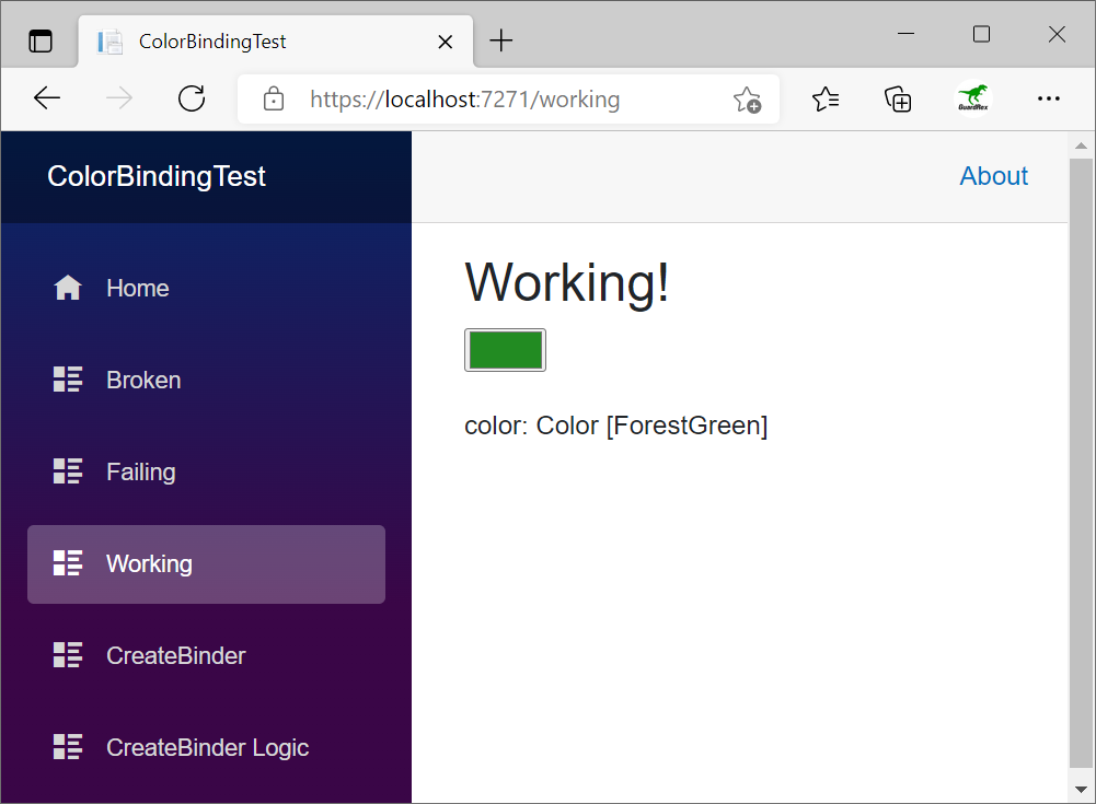 Unexpected binding behavior (with addl side ?s) for Blazor docs · Issue #40798 · dotnet ...