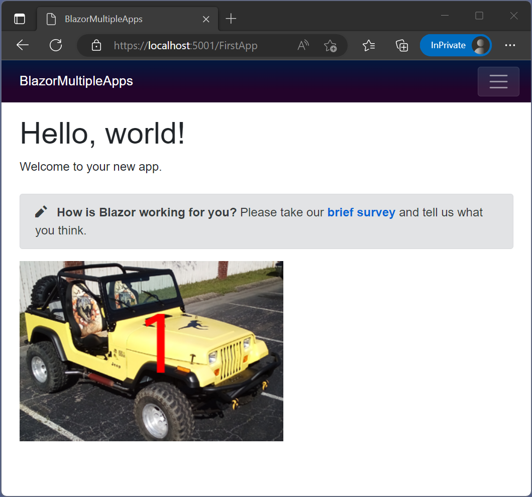 Multiple apps sample · Issue #29043 · dotnet/AspNetCore.Docs · GitHub
