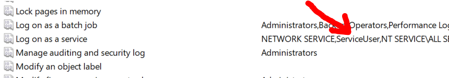 Enhance info on supplying obj and 'Log on as a service' right · Issue #1912 · MicrosoftDocs ...