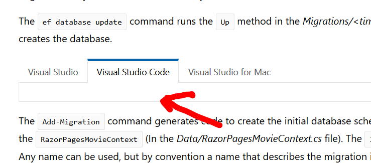 Missing tooling instructions · Issue #12290 · dotnet/AspNetCore.Docs · GitHub