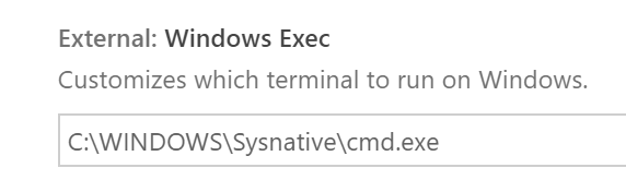 External terminal not registering Ctrl+C with .NET Core · Issue #81322 · microsoft/vscode · GitHub