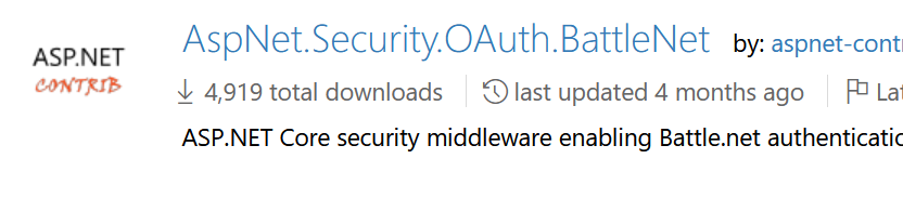 Add Blizzard Oauth Instructions · Issue 14680 · Dotnet Aspnetcore Docs · Github