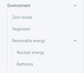 Visual enhancement of sidebar hierarchy · Issue #528 · razonyang/hugo-theme-bootstrap · GitHub