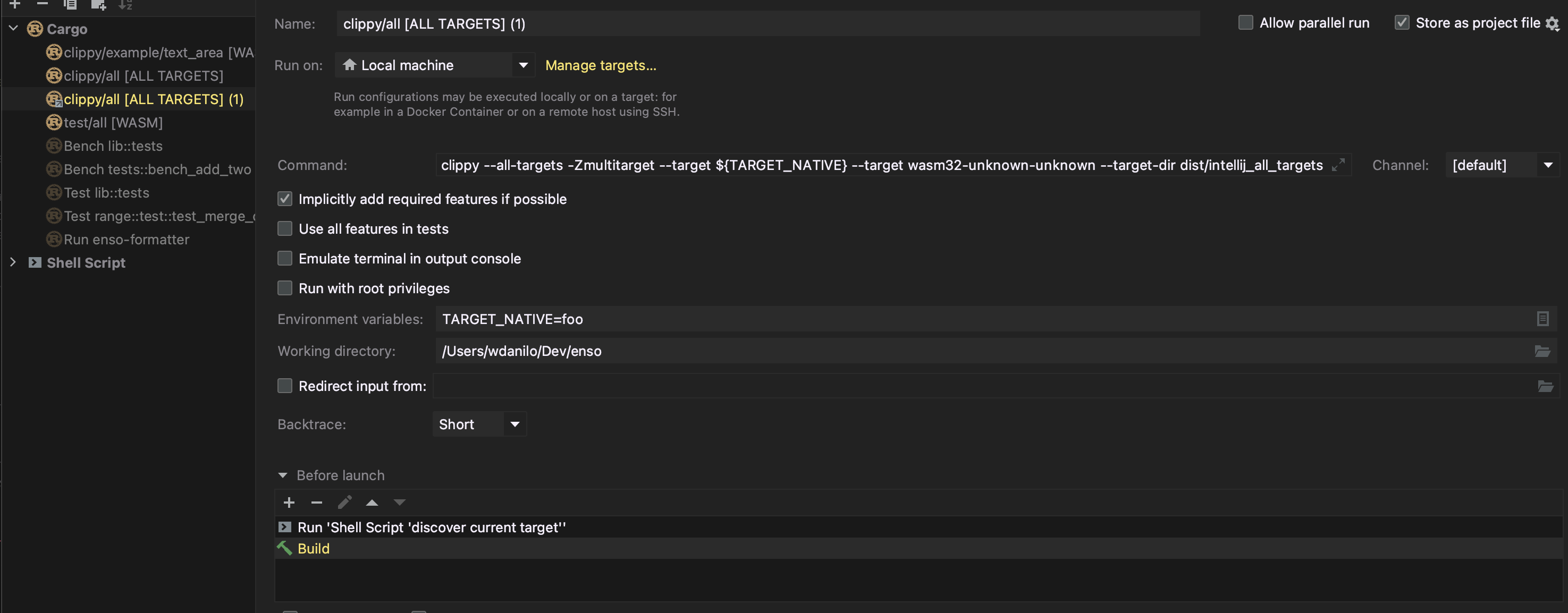 Environment variables are not expanded in run configuration · Issue #9621 · intellij-rust ...