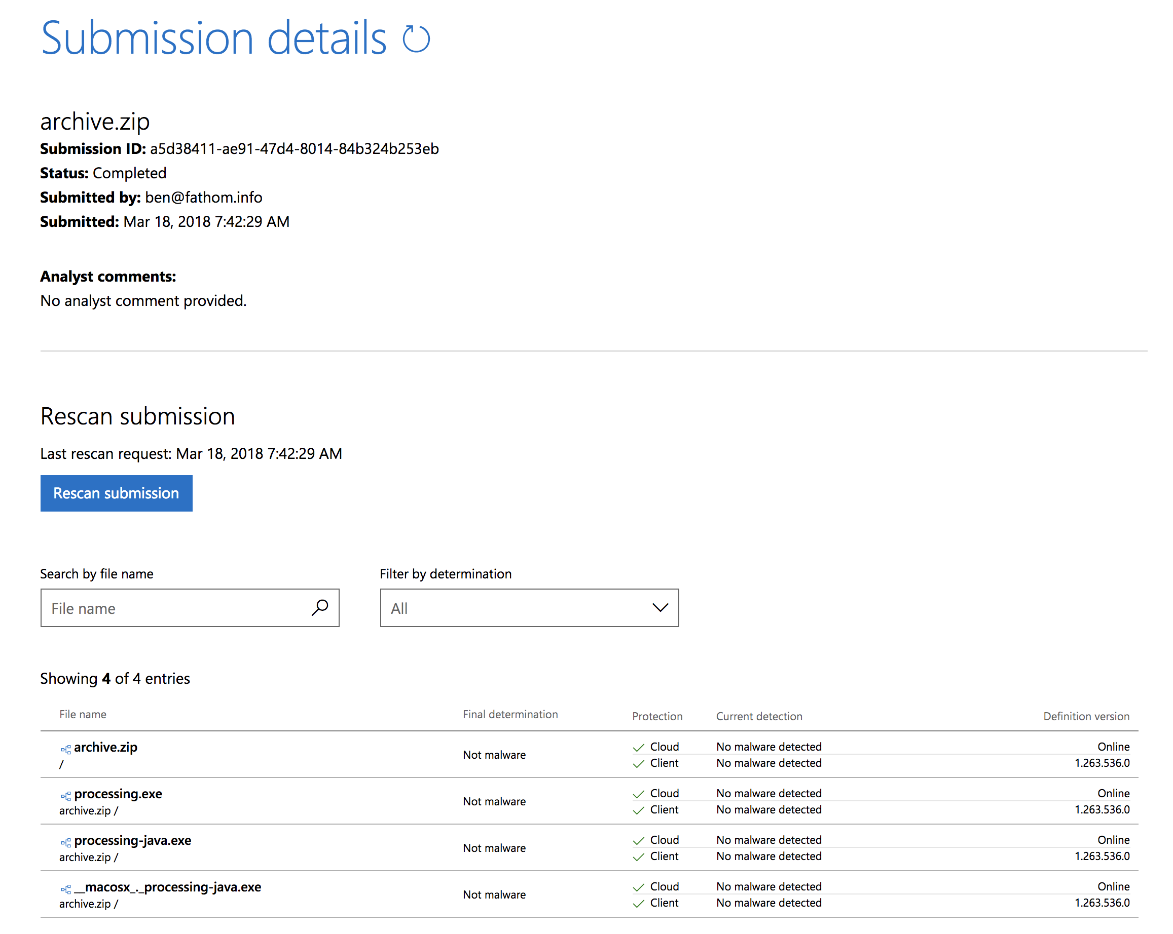 Processing 3.3.7 reports as Trojan:Win32/Critet.BS · Issue #5442 ...