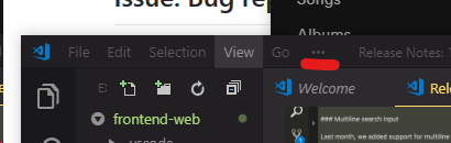 Menu Bar Overflow does not generate the Overflow Menu when toggling · Issue #64975 · microsoft ...