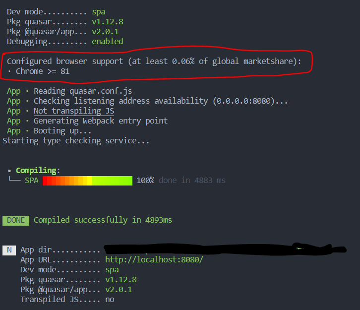 @quasar/app@2.0 Browser support header could be misleading when not transpiling JS · Issue #7330 ...
