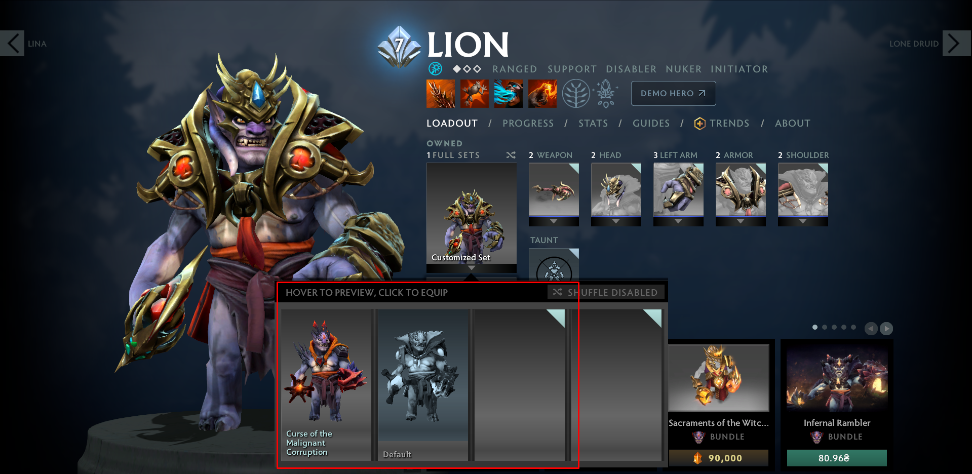 Missing Set Names on Hero Loadout (low priority) · Issue #259 ...