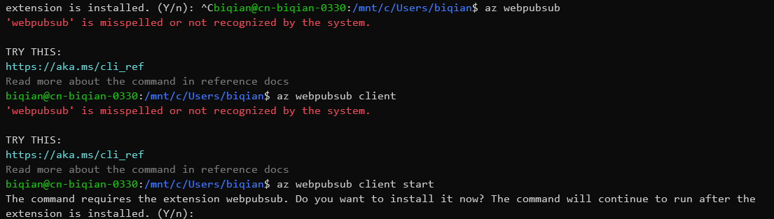 Bugbash Az Webpubsub Cli · Issue 235 · Azureazure Webpubsub · Github 