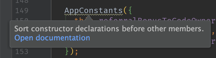 Dart : Sort constructors first · Issue #1484 · glideapps/quicktype · GitHub