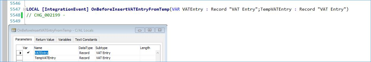 [Event Request] Codeunit 12 - OnBeforeInsertVATEntriesFromTemp · Issue ...