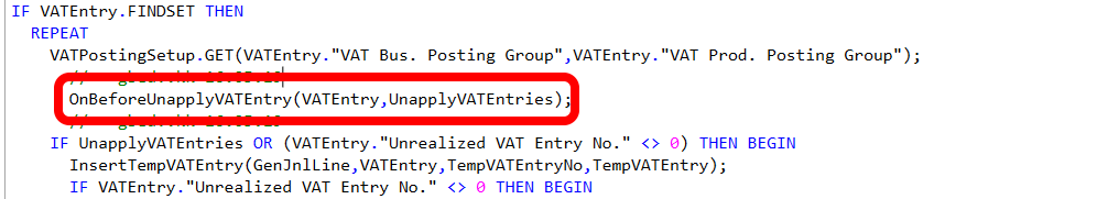 [Event Request] Codeunit 12 - Function PostUnapply - OnBeforeUnapplyVATEntry · Issue #2788 ...