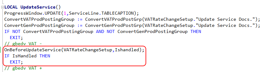 [Event Request] Codeunit 550 VAT Rate Change Conversion: 7 new events · Issue #7408 · microsoft ...