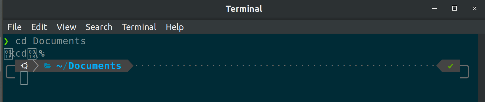 Symbols not displaying correctly after running `cd` · Issue #1350 · romkatv/powerlevel10k · GitHub
