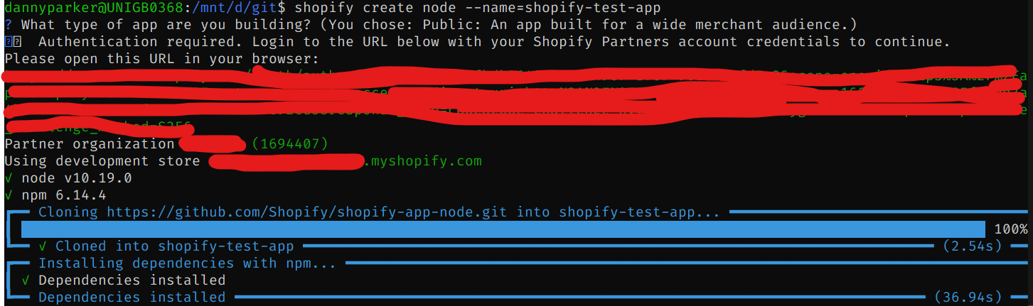 shopify create failing to clone repository · Issue #821 · Shopify/shopify-cli · GitHub