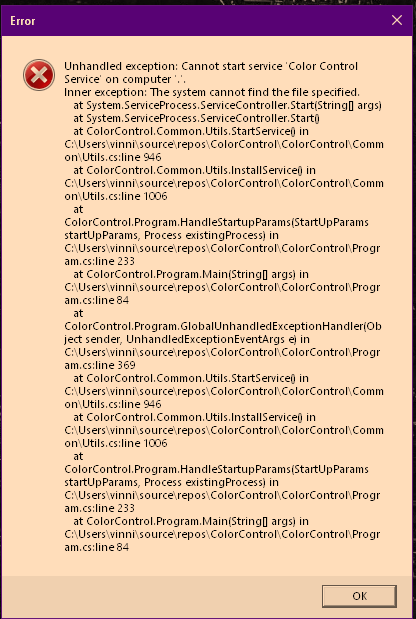 Bitdefender sees ColorControl 8.3.0.0 as malware · Issue #162 · Maassoft/ColorControl · GitHub